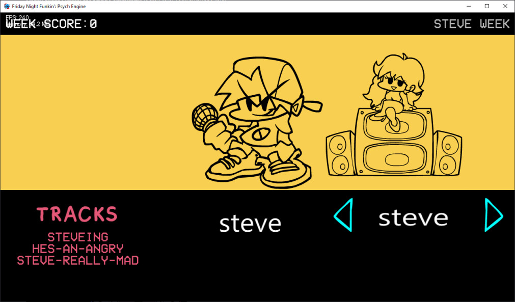 Vs STEVE FULL WEEK [Friday Night Funkin'] [Mods]