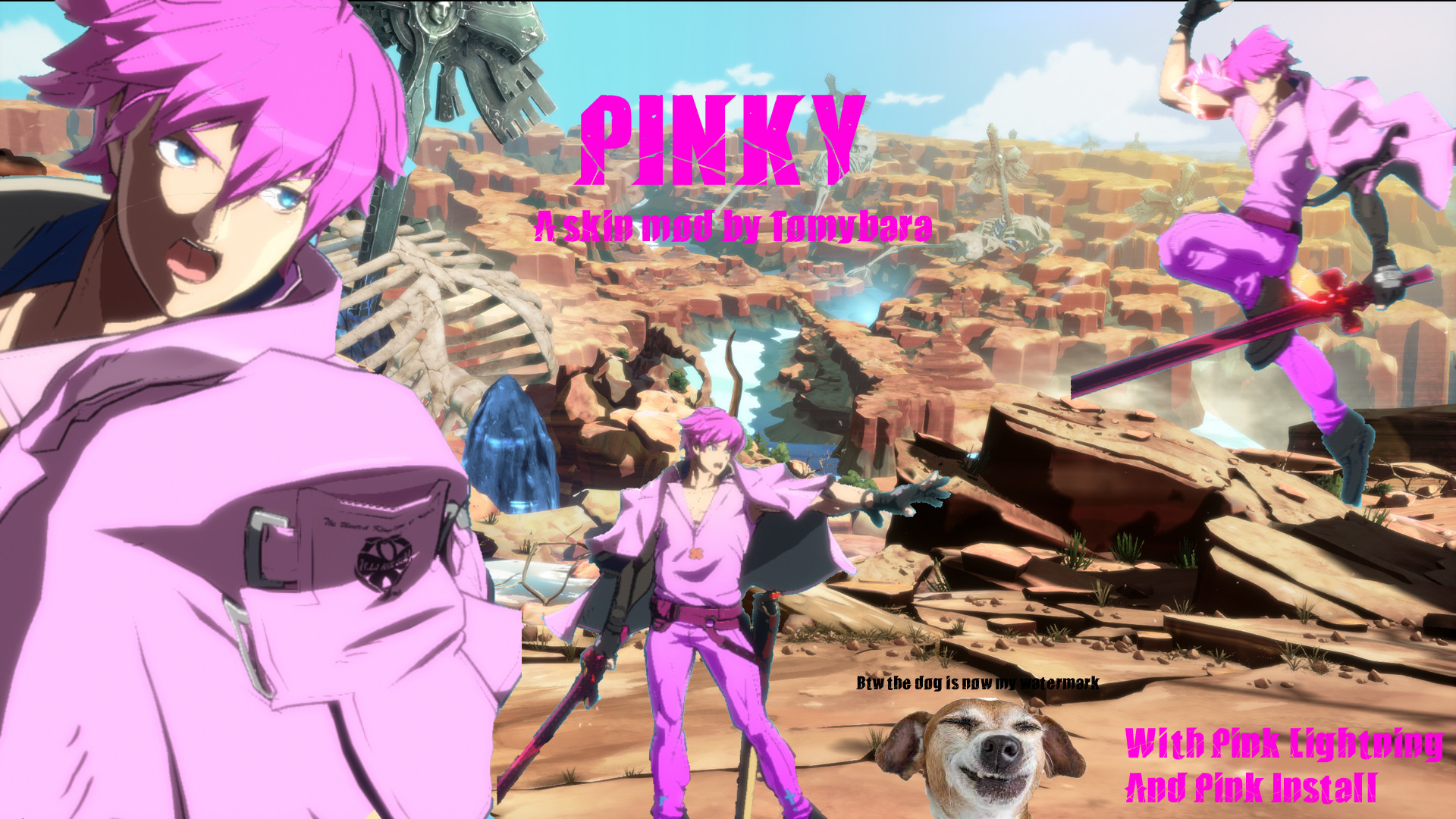 PinKY Mod for GUILTY GEAR -STRIVE- | GGST Mods