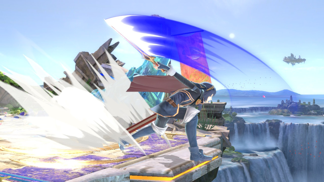 Dark Blue Lucina Trails [Super Smash Bros. Ultimate] [Mods]