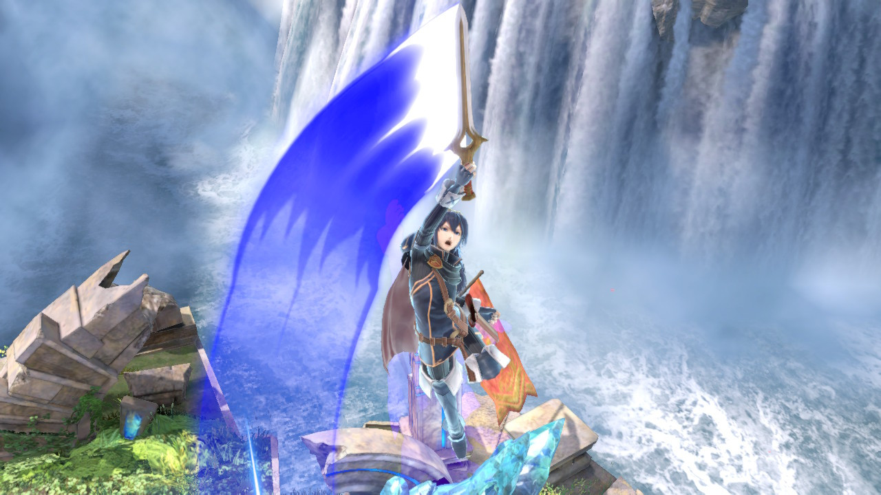 Dark Blue Lucina Trails Mod for Super Smash Bros. Ultimate | SSBU Mods