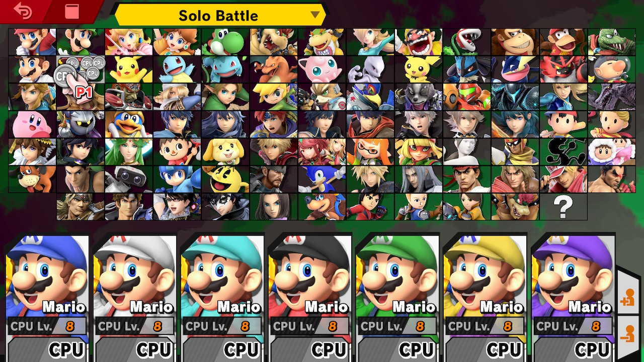 Mario Over Sora Recolors Mod for Super Smash Bros. Ultimate | SSBU Mods