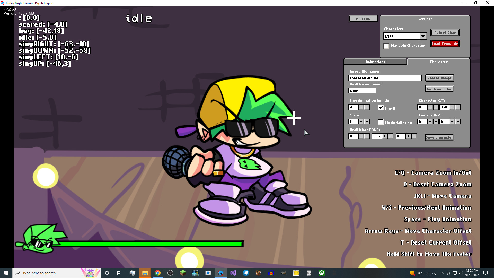 Opponent BF (NO LEFT/RIGHT GLITCH) Mod for Friday Night Funkin' | FNF Mods