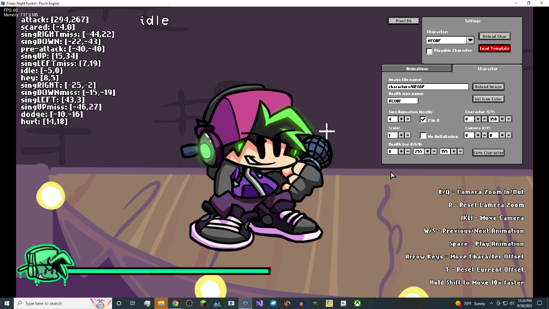 Opponent BF (NO LEFT/RIGHT GLITCH) Mod for Friday Night Funkin' | FNF Mods