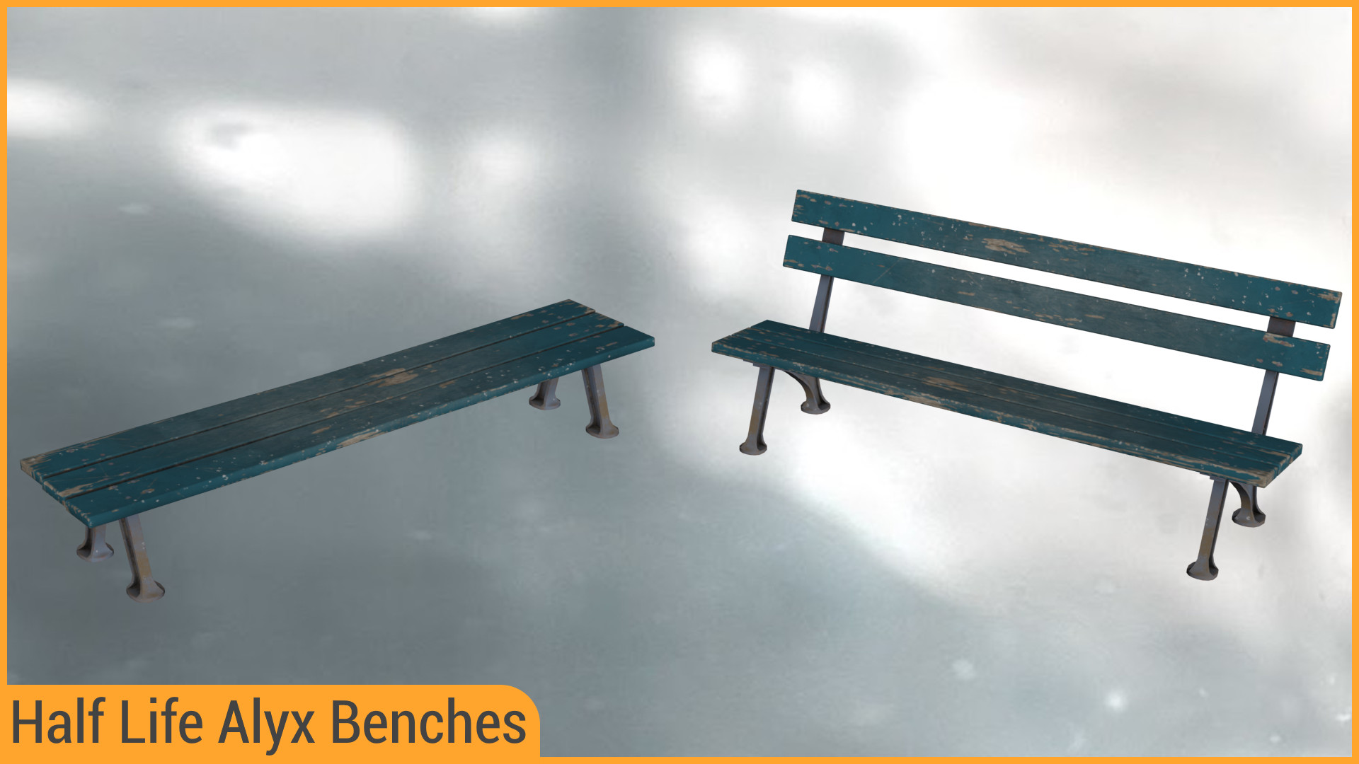 Half Life Alyx Trainstation Benches Mod for Half-Life 2 | HL2 Mods