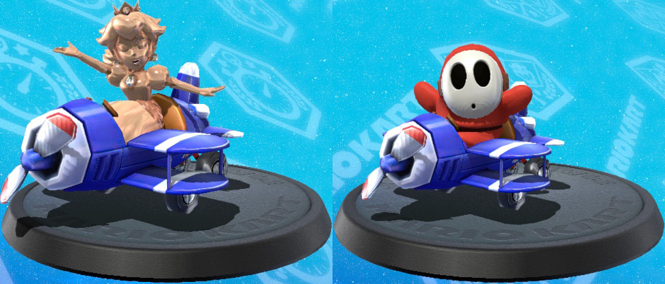 Arcade GP2 Blinky's Plane in MK8 Mod for Mario Kart 8 | MK8 Mods