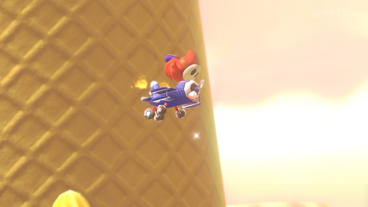 Arcade GP2 Blinky's Plane in MK8 Mod for Mario Kart 8 | MK8 Mods
