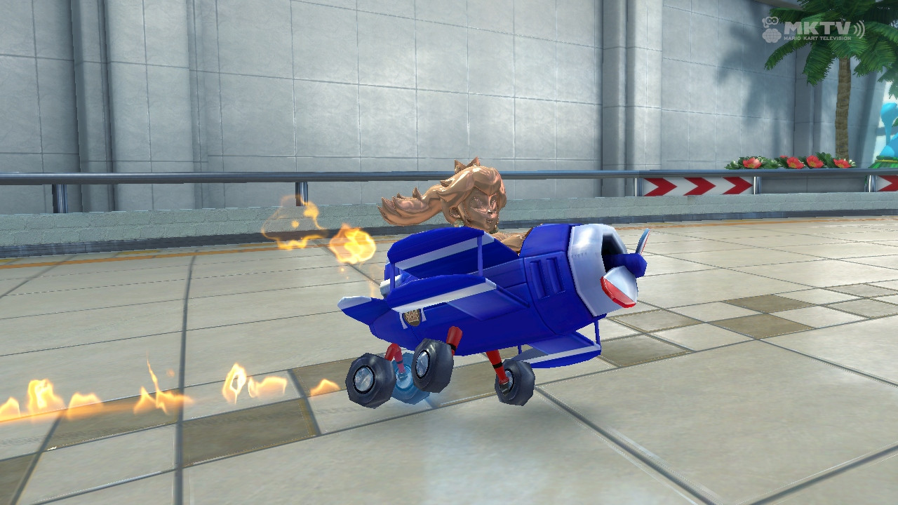 Arcade GP2 Blinky's Plane in MK8 Mod for Mario Kart 8 | MK8 Mods