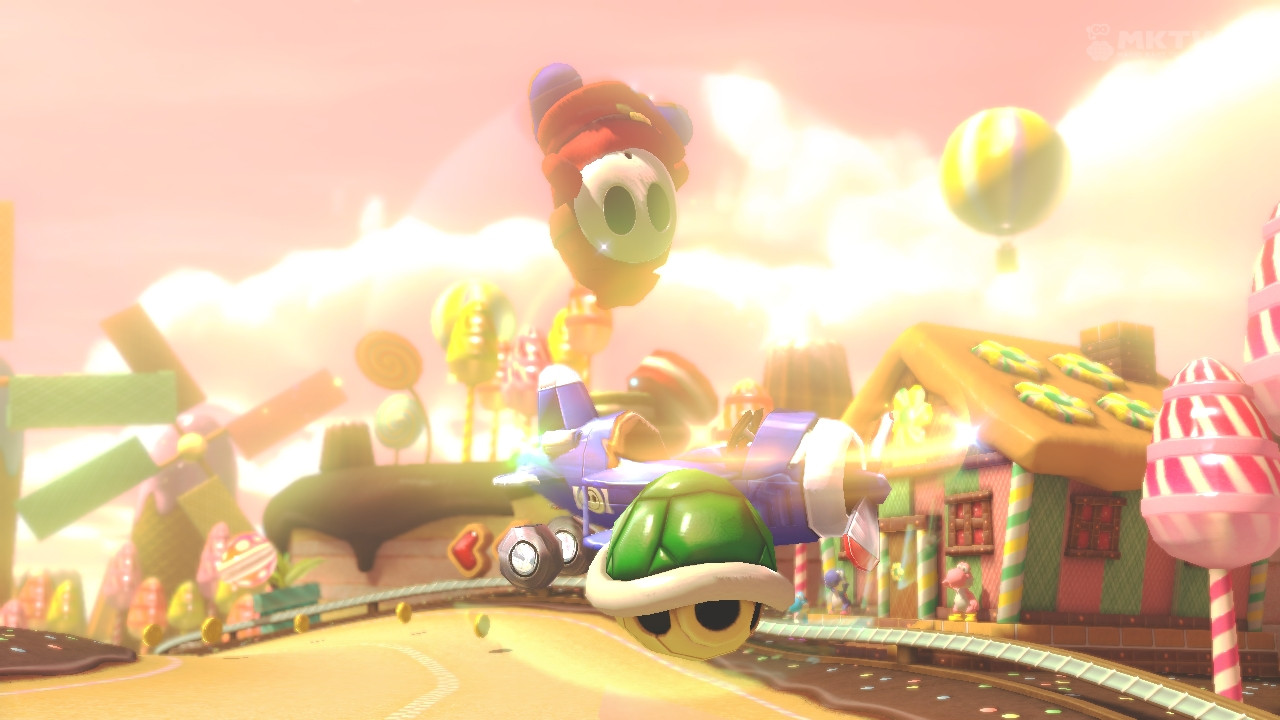 Arcade GP2 Blinky's Plane in MK8 Mod for Mario Kart 8 | MK8 Mods