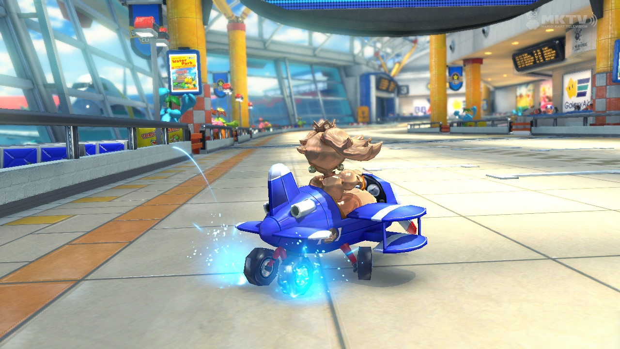 Arcade GP2 Blinky's Plane in MK8 Mod for Mario Kart 8 | MK8 Mods