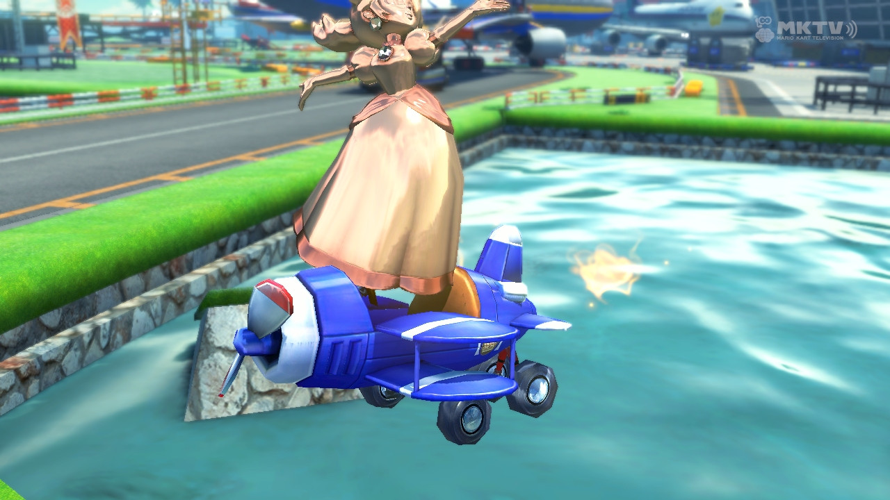 Arcade GP2 Blinky's Plane in MK8 Mod for Mario Kart 8 | MK8 Mods