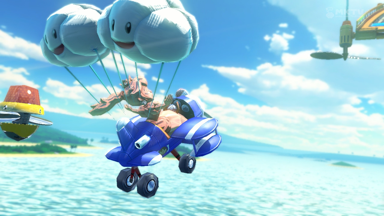 Arcade GP2 Blinky's Plane in MK8 [Mario Kart 8] [Mods]