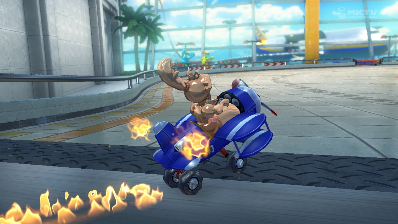 Arcade GP2 Blinky's Plane in MK8 Mod for Mario Kart 8 | MK8 Mods