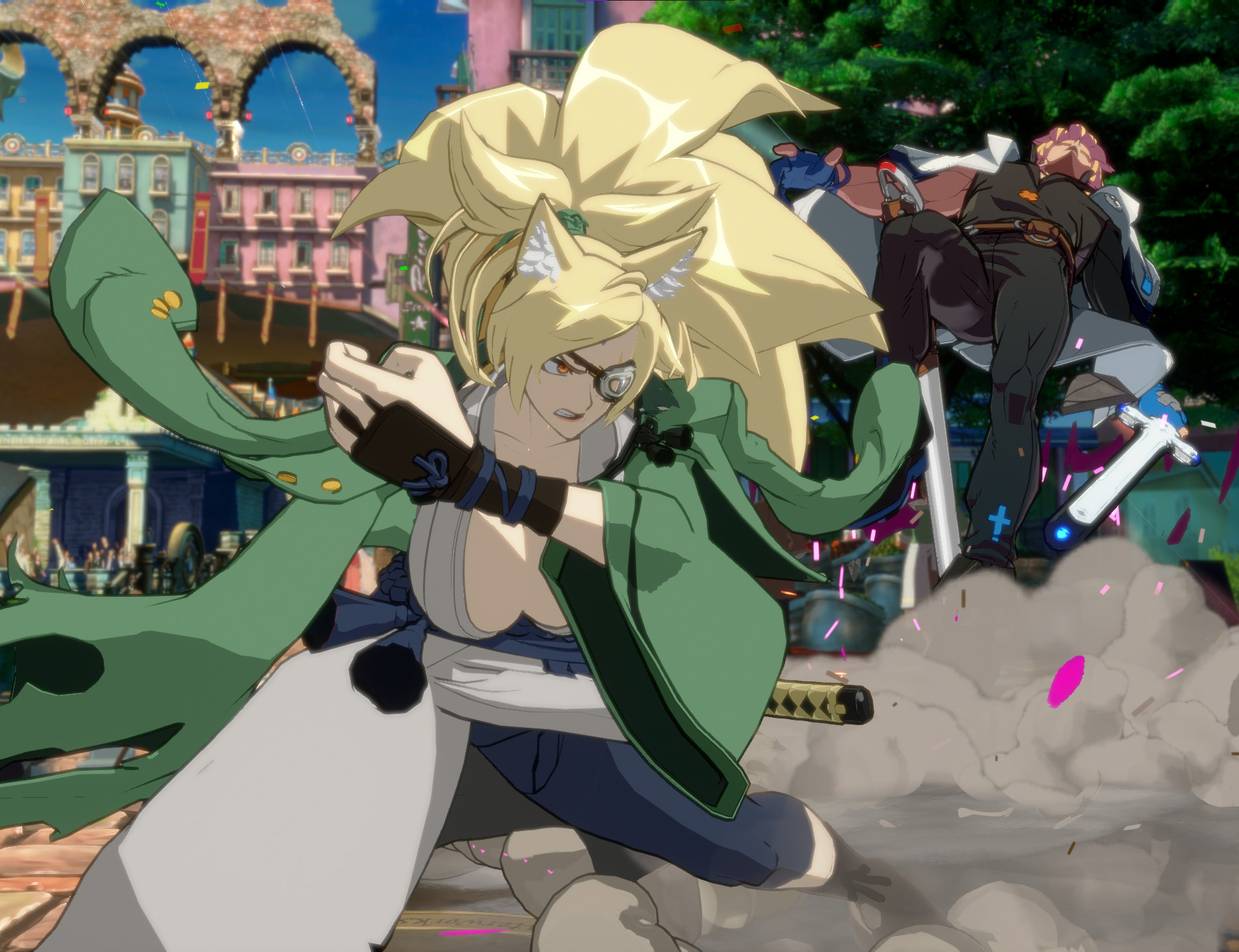 Fox Lady Baiken Mod for GUILTY GEAR -STRIVE- | GGST Mods