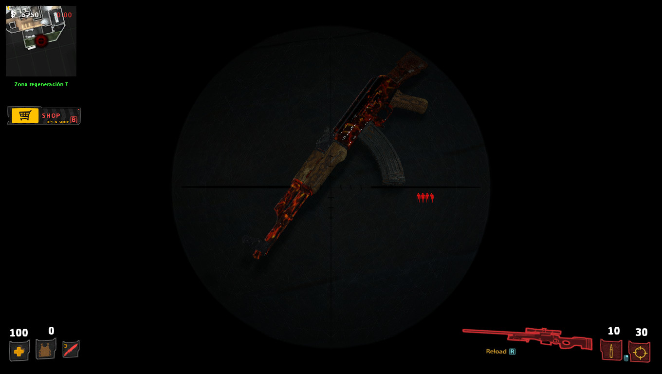 MW2019 AK-47 Animated Lava Texture Mod for Counter-Strike: Source | CS ...