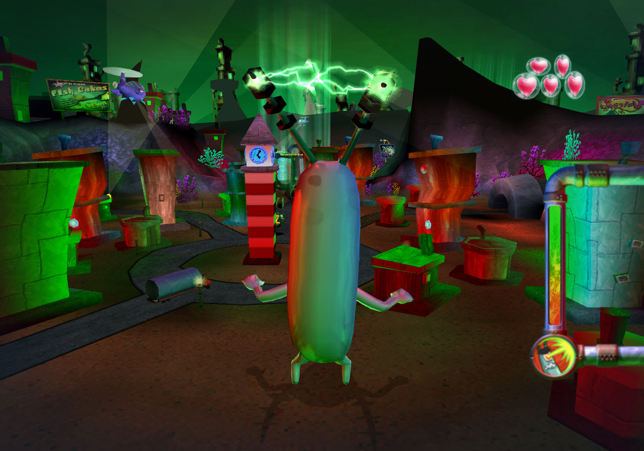 CFTKK [HD Upscale Texture Pack] (PS2) Mod for SpongeBob: Creature from ...