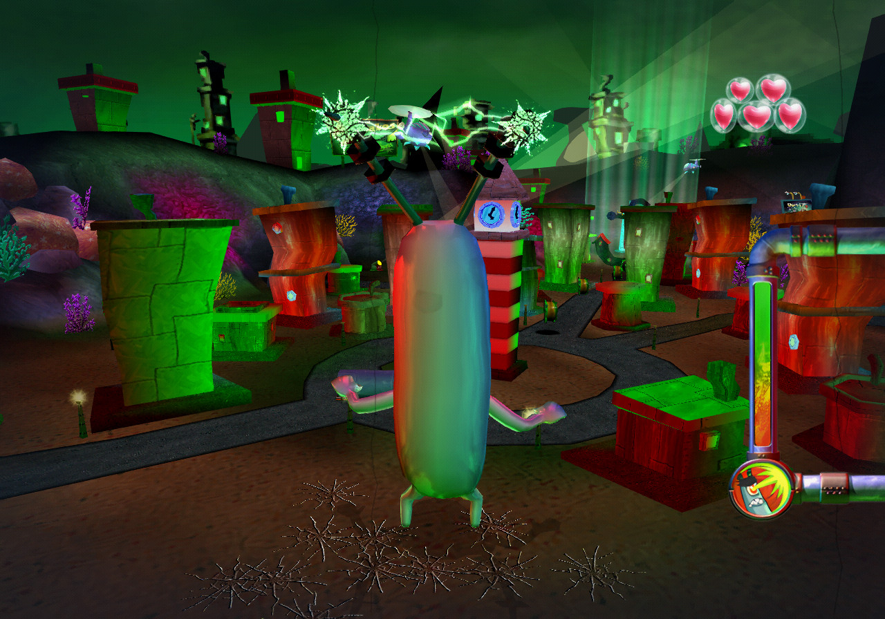 CFTKK [HD Upscale Texture Pack] (PS2) Mod for SpongeBob: Creature from ...