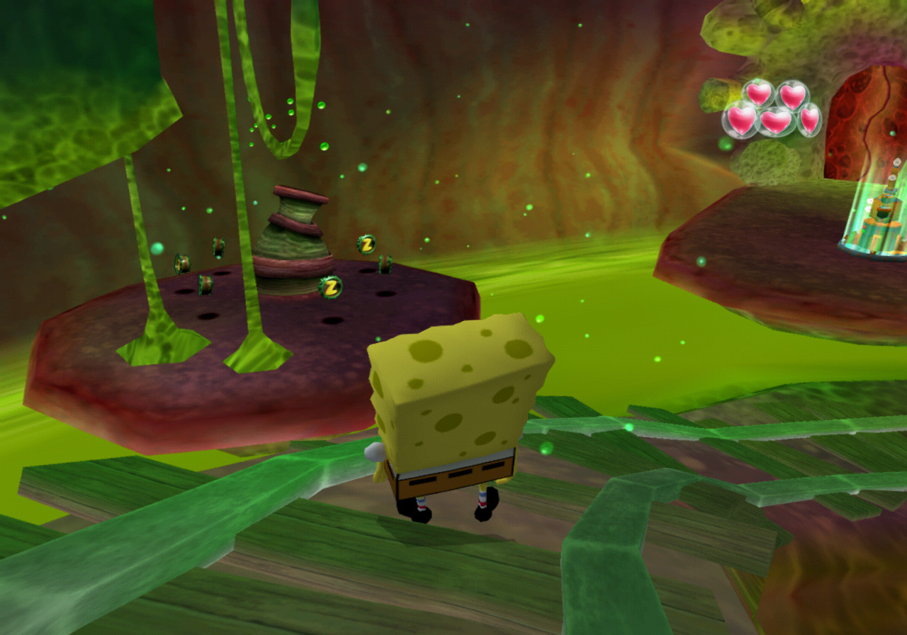 CFTKK [HD Upscale Texture Pack] (PS2) Mod for SpongeBob: Creature from ...