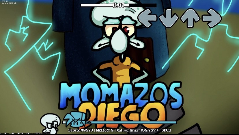 Squidward Histories Mod for Friday Night Funkin' | FNF Mods