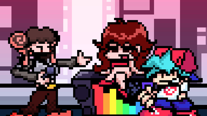 Friday Night Funkin' Vs. Nessi - Electro Sunset Mod for Friday Night ...