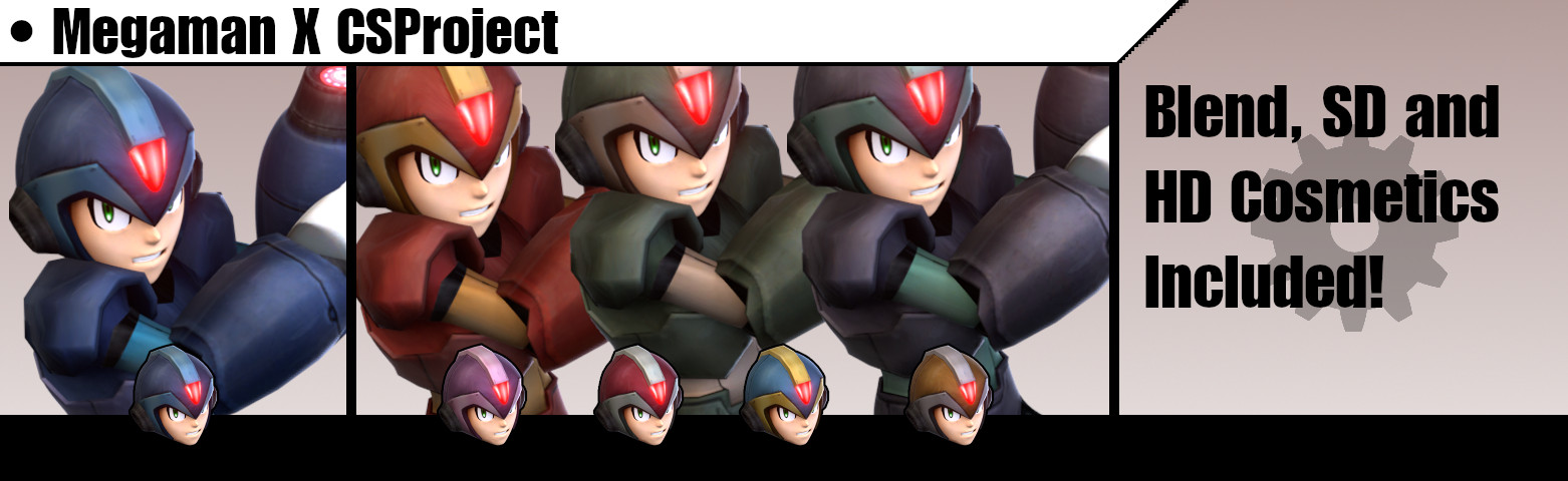 Maverick Hunter Megaman X CSProject Mod for Super Smash Bros. Brawl ...