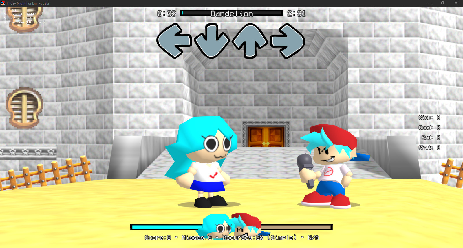 dandelion remake yoshi engine port (100%) [Friday Night Funkin'] [Mods]