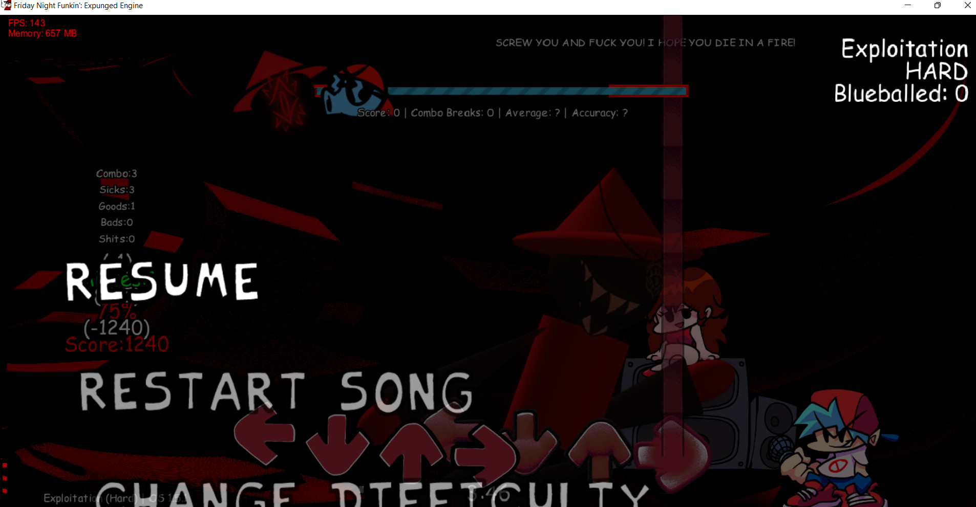 exploitation psych engine fanchart Mod for Friday Night Funkin' | FNF Mods