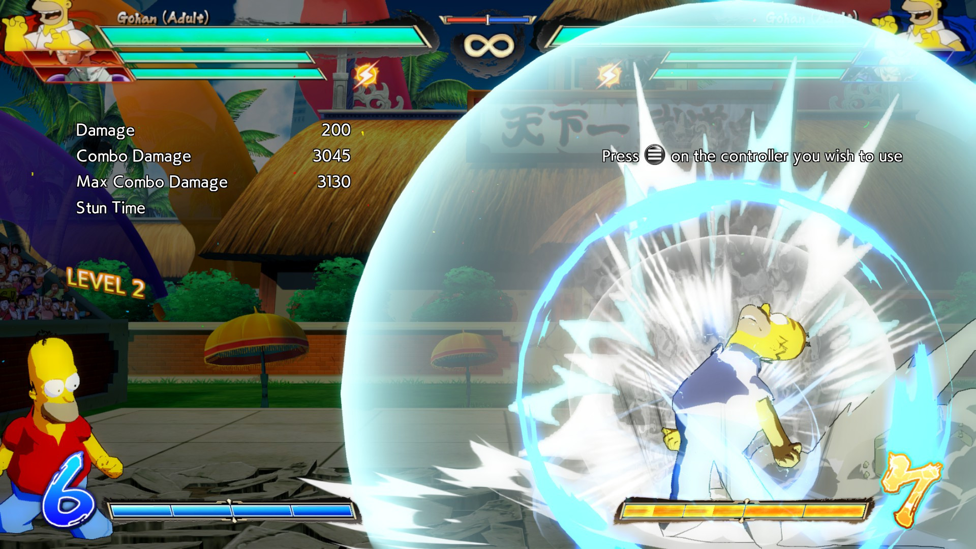 Homer J. Simpson Mod for Dragon Ball FighterZ | DB:FZ Mods