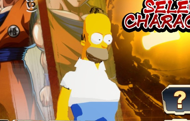 Homer J. Simpson Mod for Dragon Ball FighterZ | DB:FZ Mods