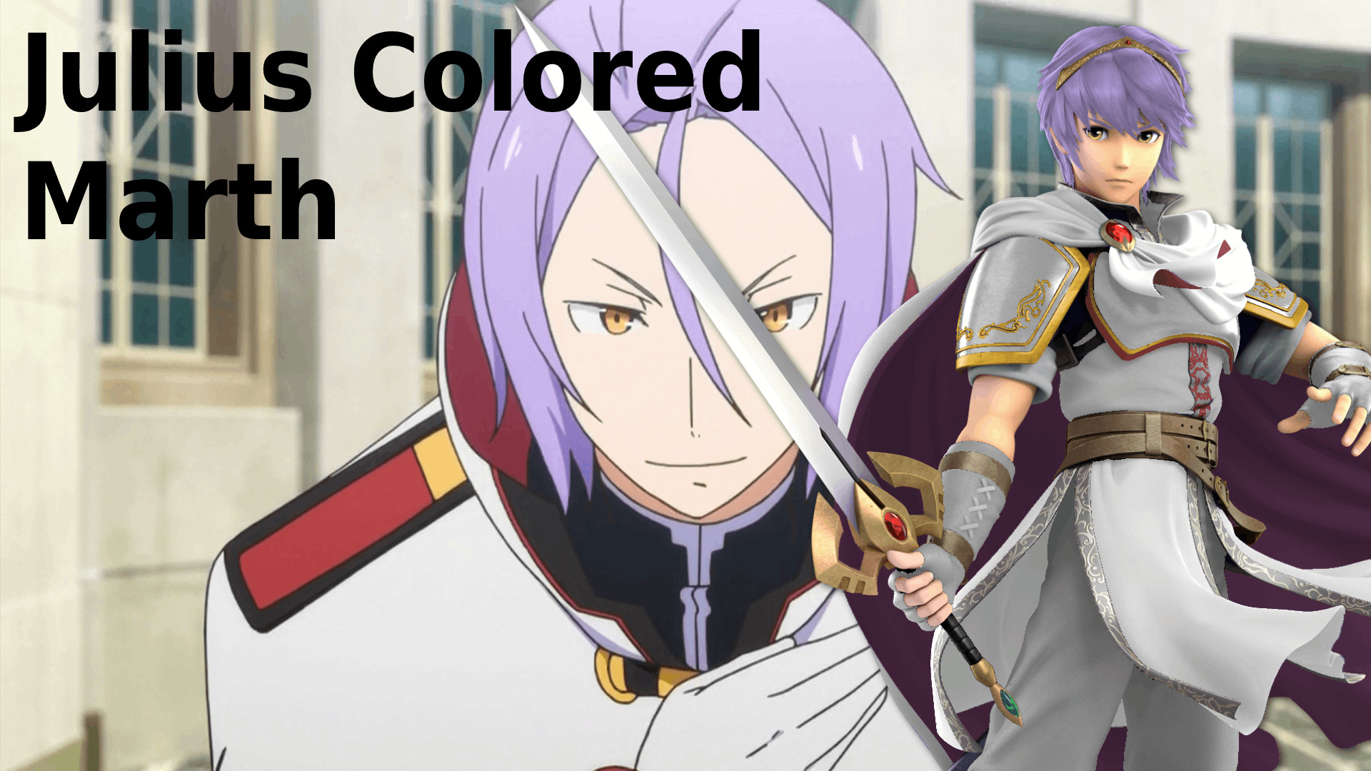 Julius (Re:Zero) Marth Recolor Mod for Super Smash Bros. Ultimate ...