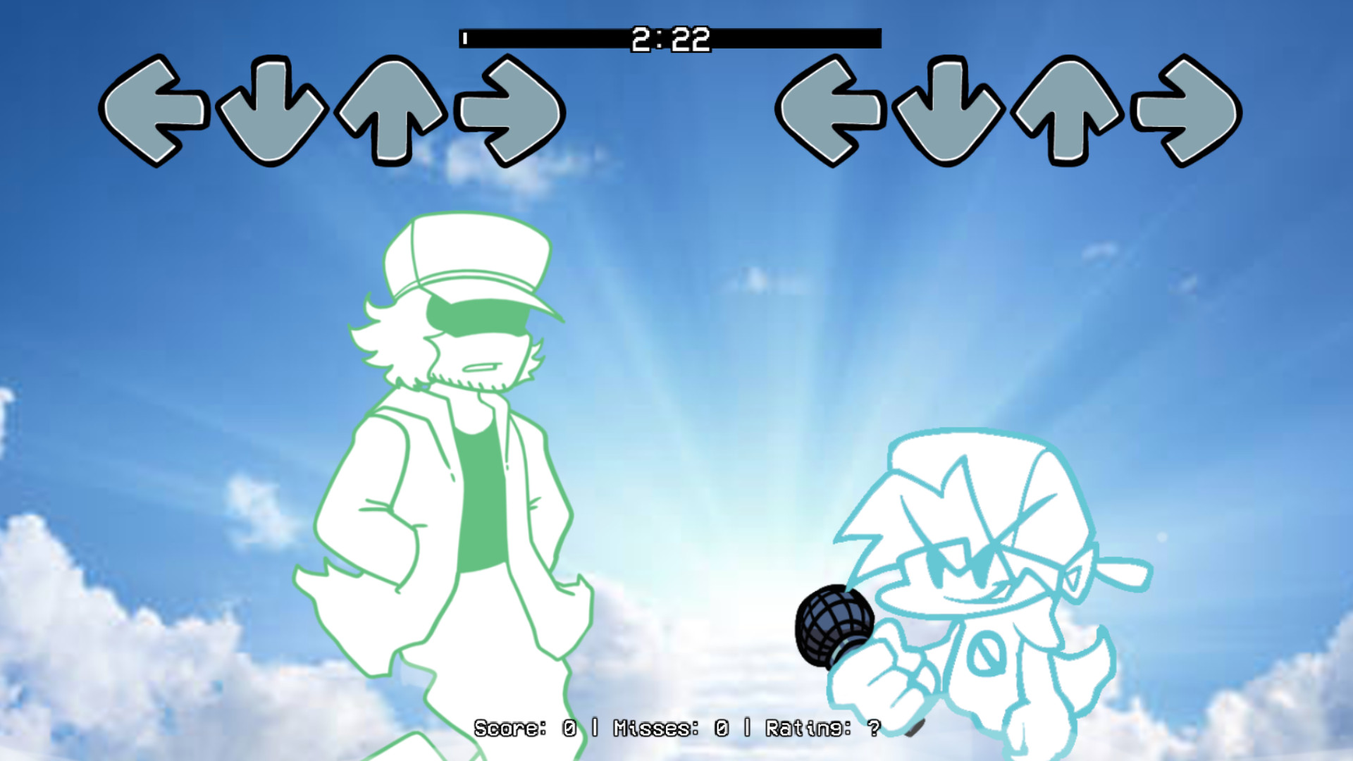 Hazy River But Garcello And BF Is In Heaven [Friday Night Funkin'] [Mods]