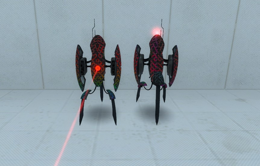 Fancy turret skin [Portal 2] [Mods]
