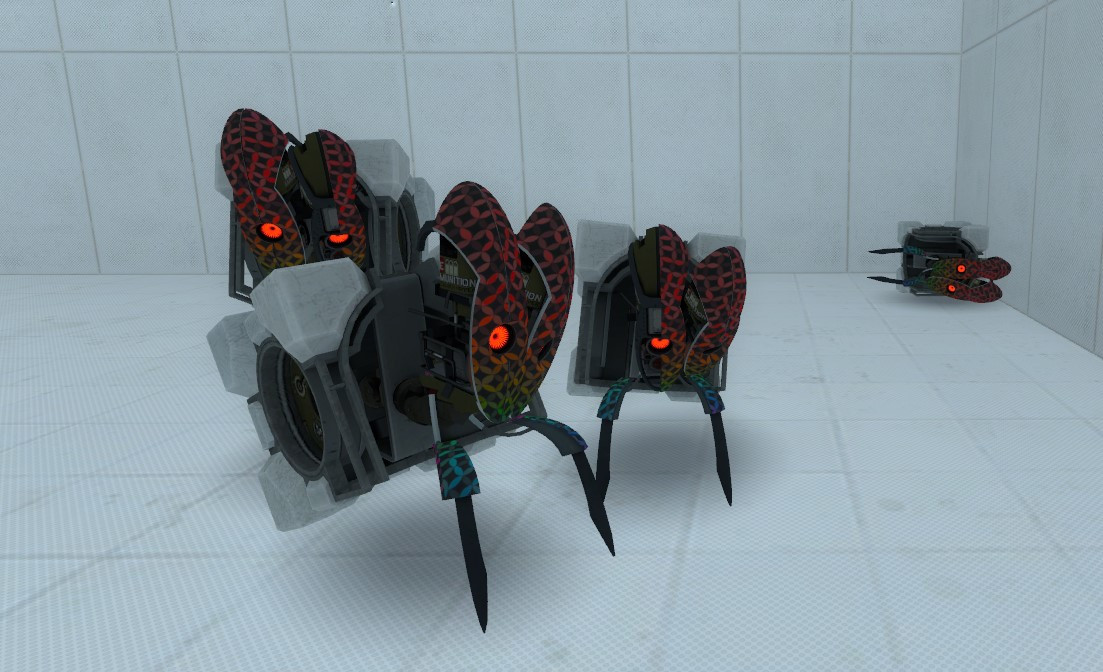 Fancy turret skin [Portal 2] [Mods]