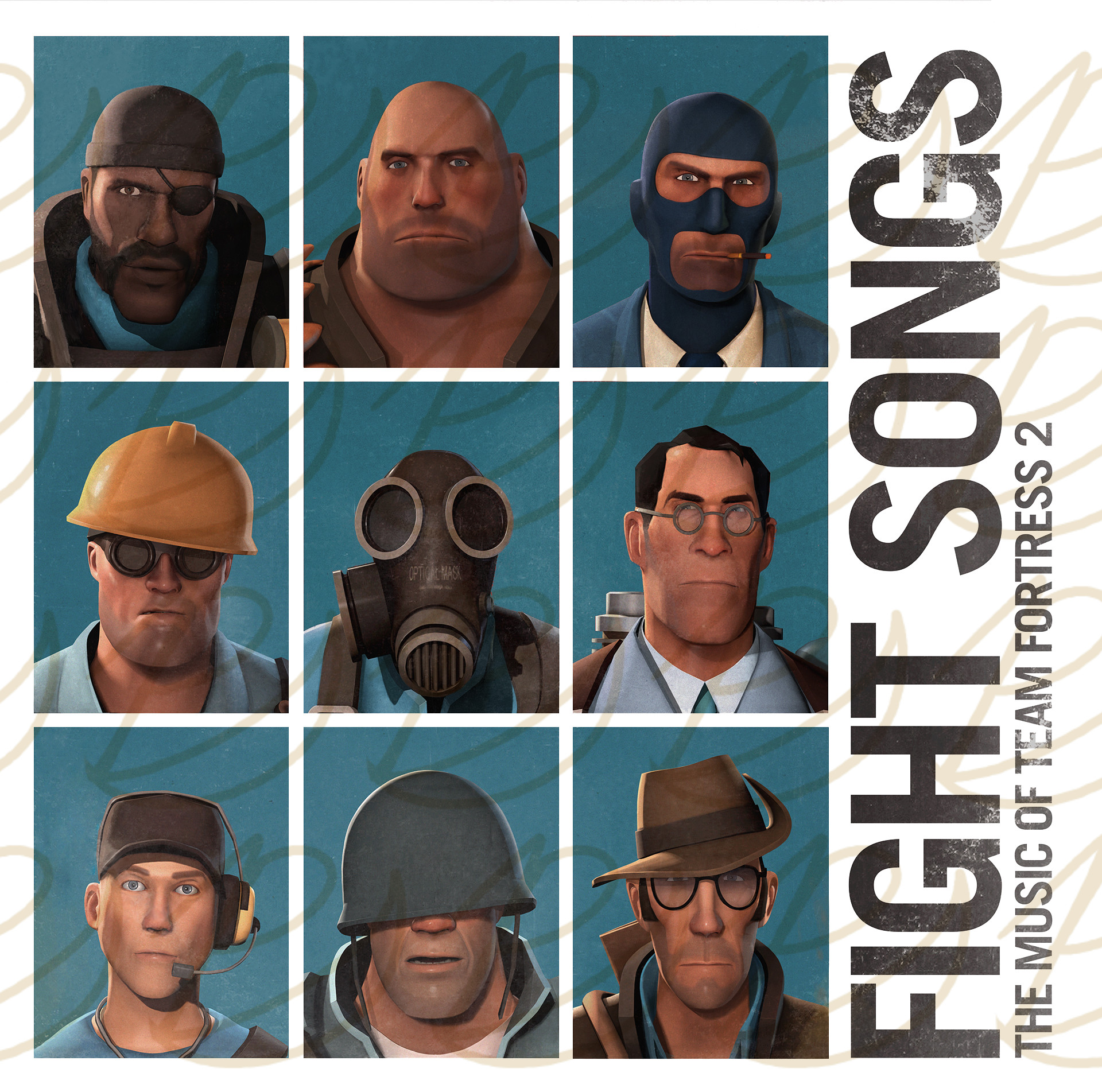 Fight Songs Portraits: P's Short-cut Edition Mod for Team Fortress 2 ...