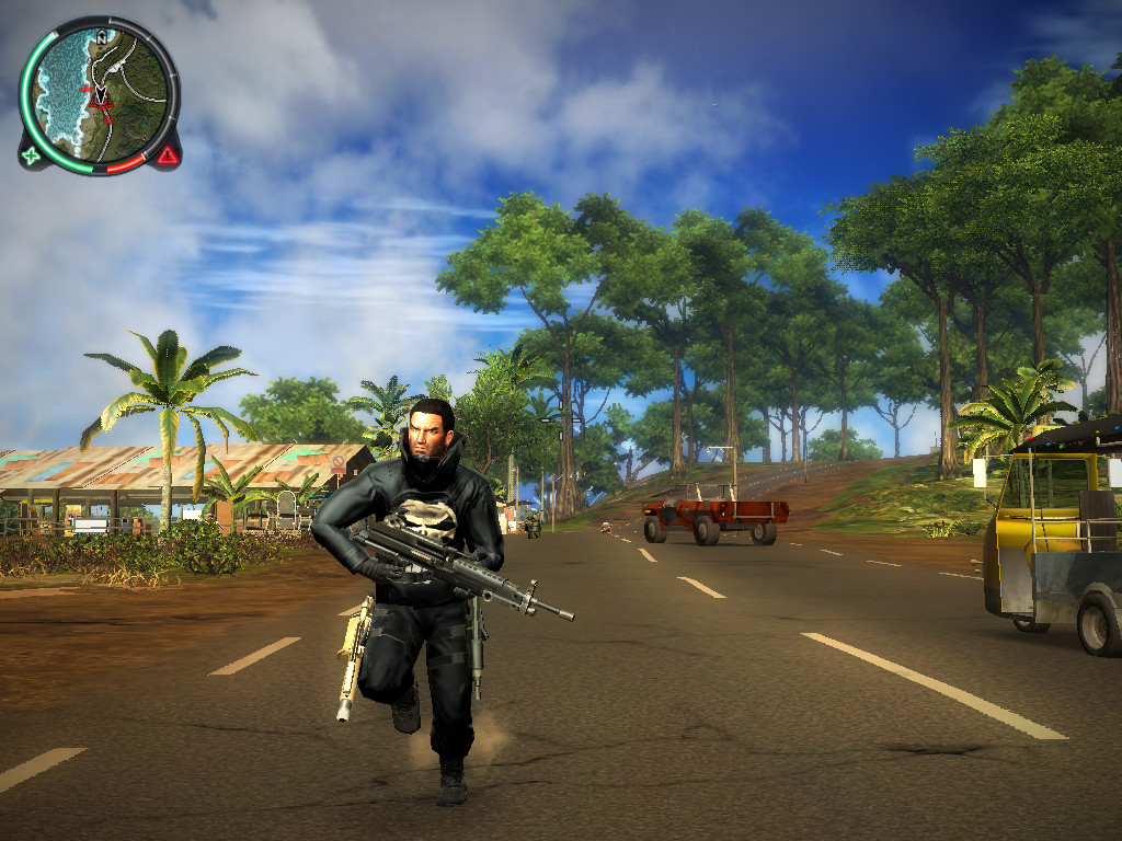 The Punisher War Zone skin for Just Cause 2 Mod for Just Cause 2 | JC2 Mods