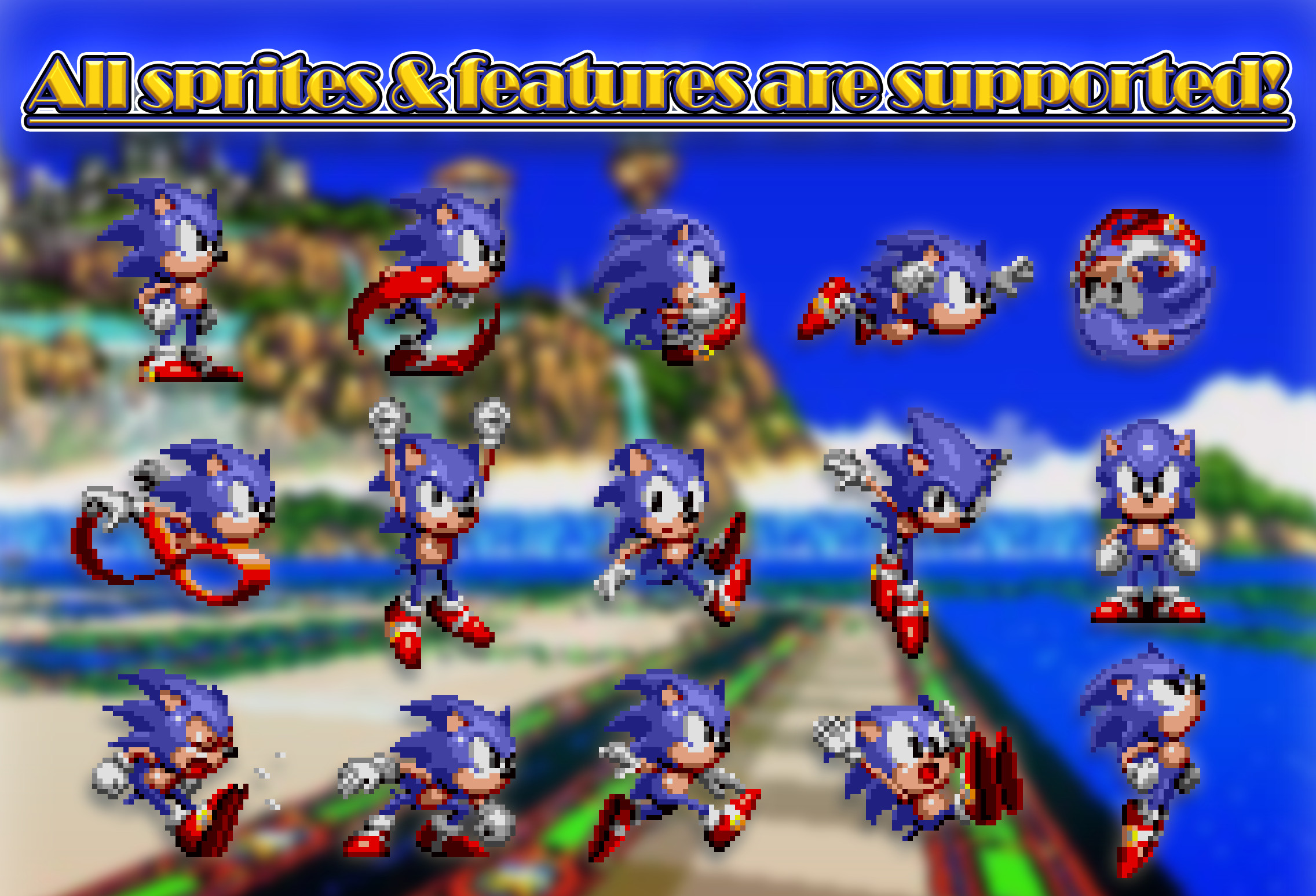 CE+ Styled Sonic (Sonic CD) Mod for Sonic CD (2011) | SCD Mods