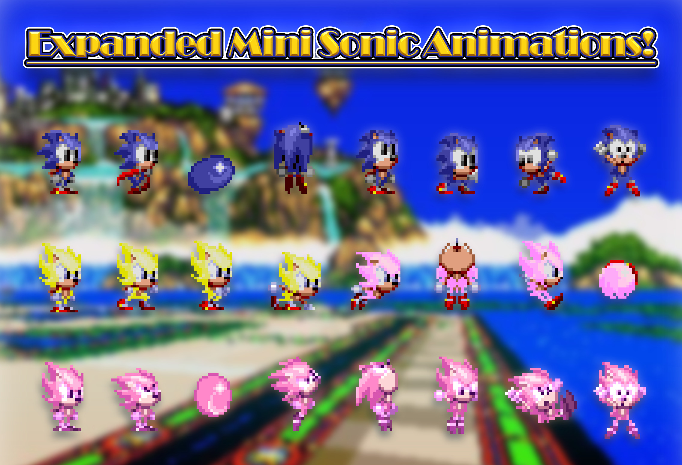 CE+ Styled Sonic (Sonic CD) Mod for Sonic CD (2011) | SCD Mods