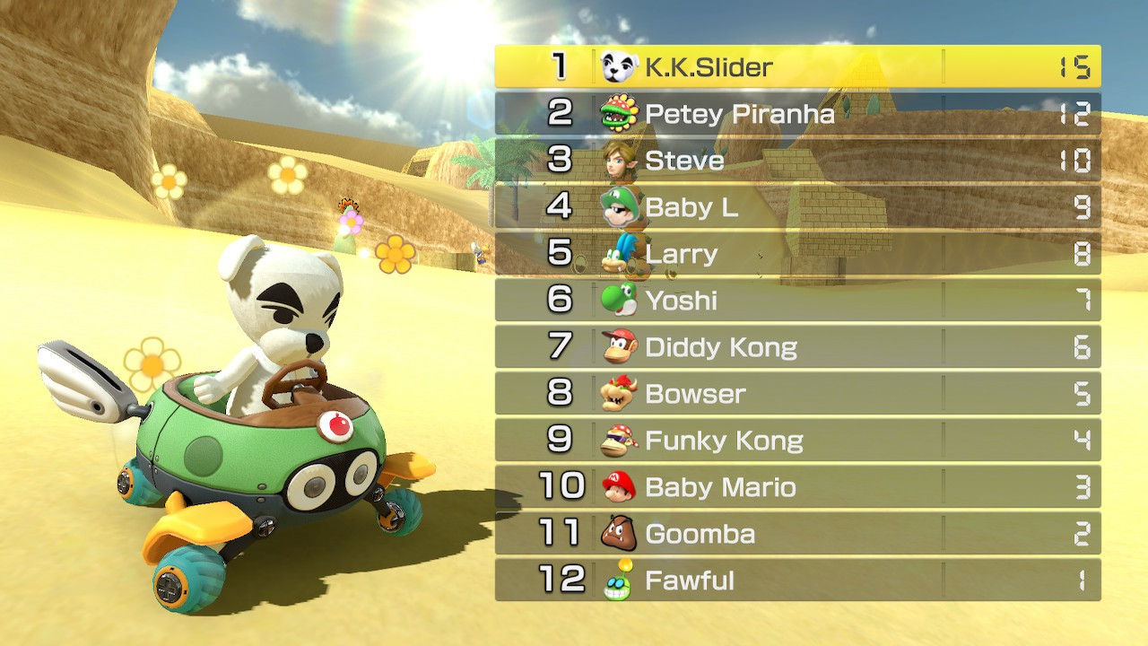 Monty Mole, K.K.Slider UI Mod for Mario Kart 8 Deluxe | MK8D Mods