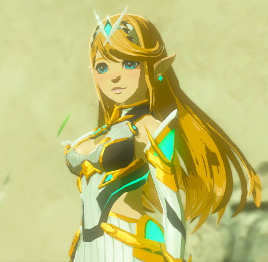 Mythra Outfit & blade (Linkle) [The Legend of Zelda: Breath of the Wild ...