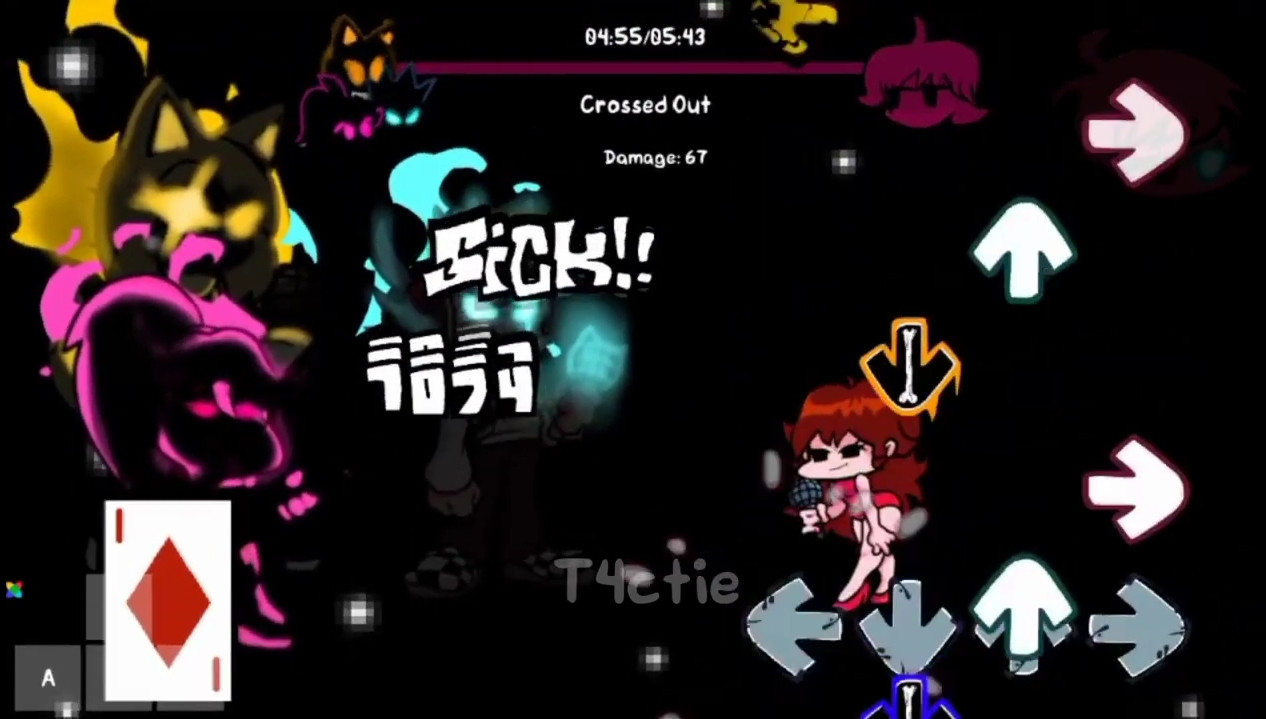 Gf vs Trakes Trio sings Crossed Out (Playable) Mod for Friday Night ...