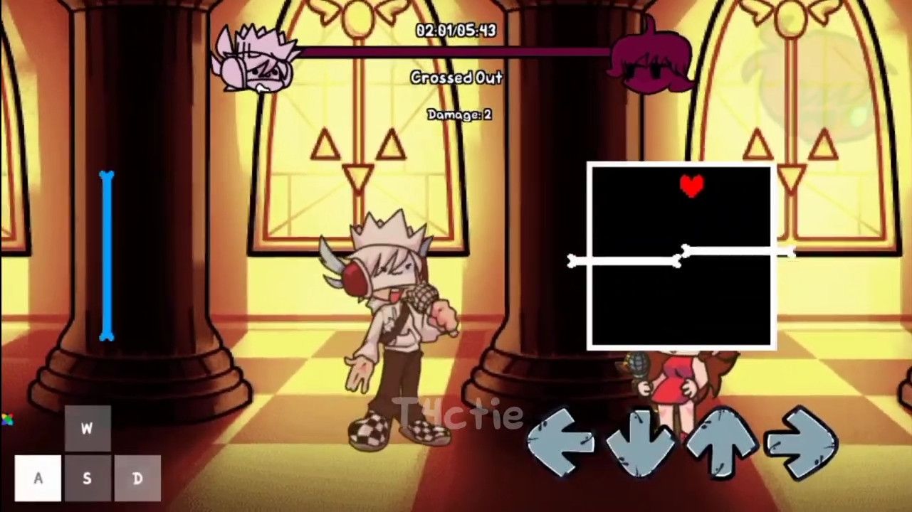 Gf vs Trakes Trio sings Crossed Out (Playable) [Friday Night Funkin ...