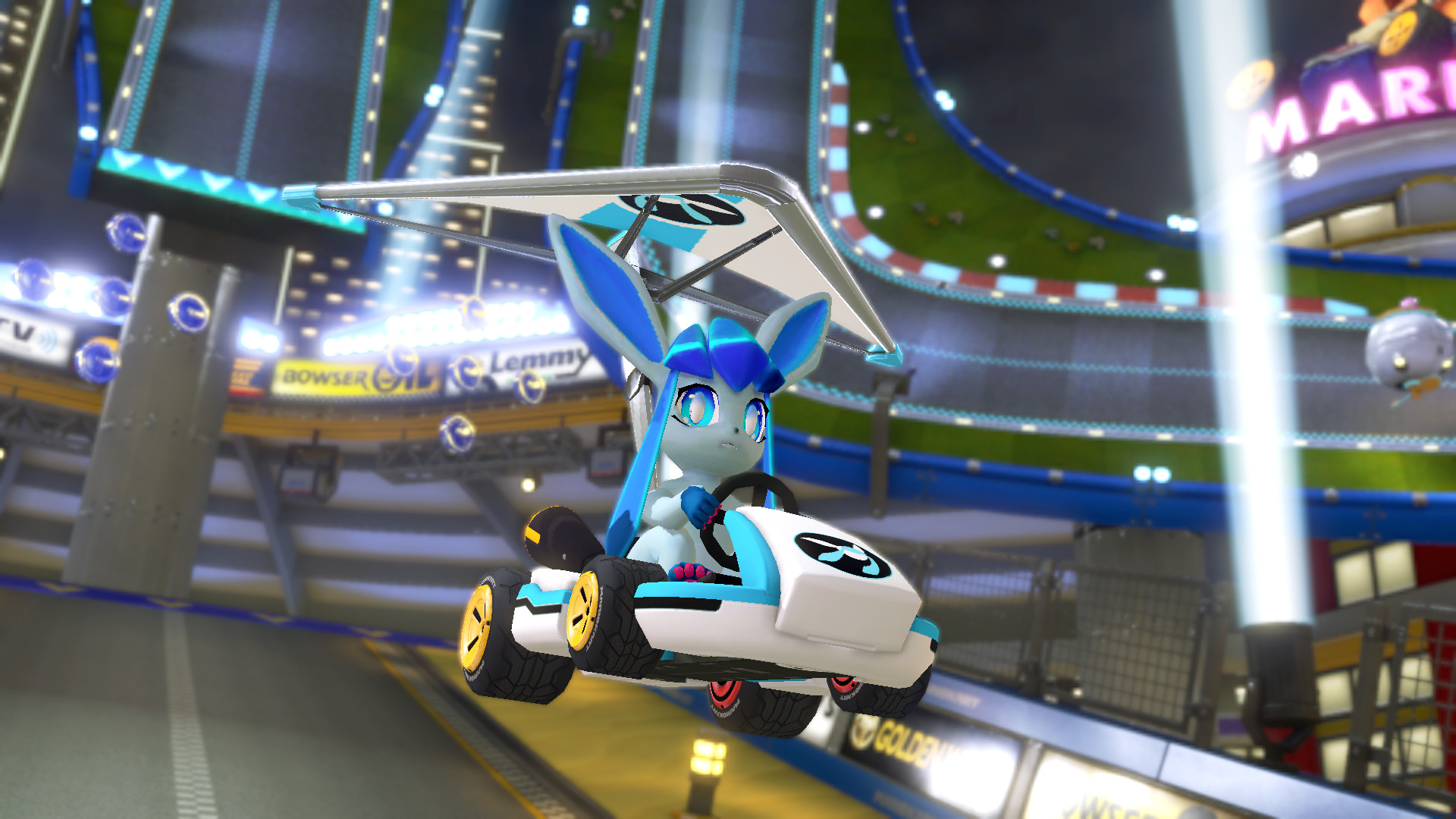 Shiny Glaceon Mod for Mario Kart 8 Deluxe | MK8D Mods