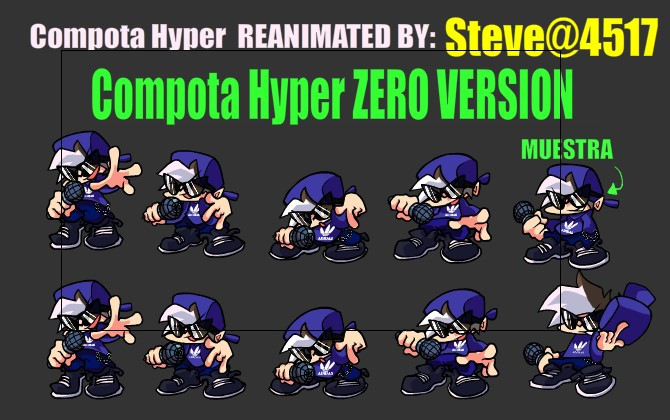 Compota hyper zero Mod for Friday Night Funkin' | FNF Mods