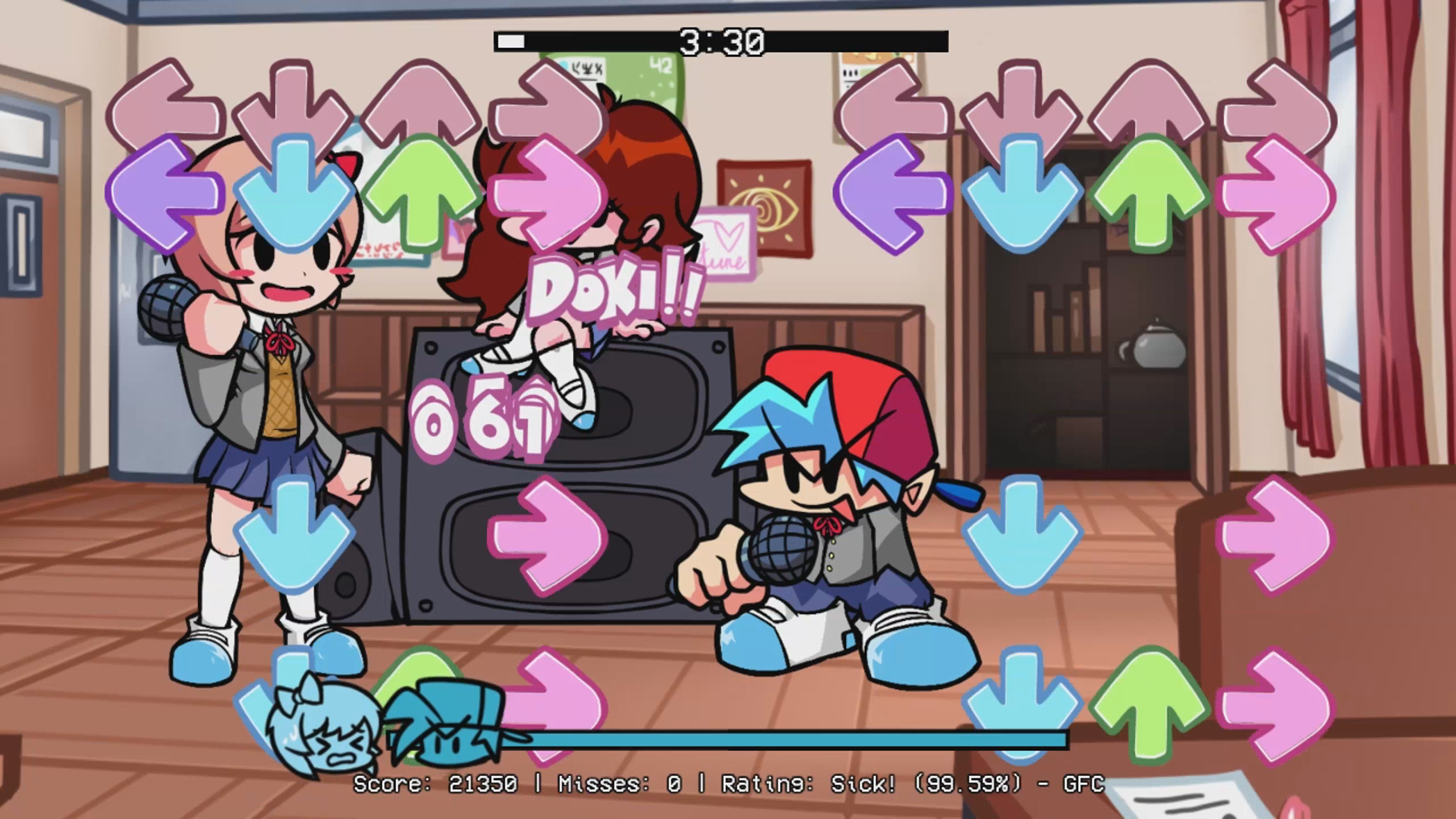 Doki Doki Takeover! BAD ENDING MANIA Mod for Friday Night Funkin' | FNF ...