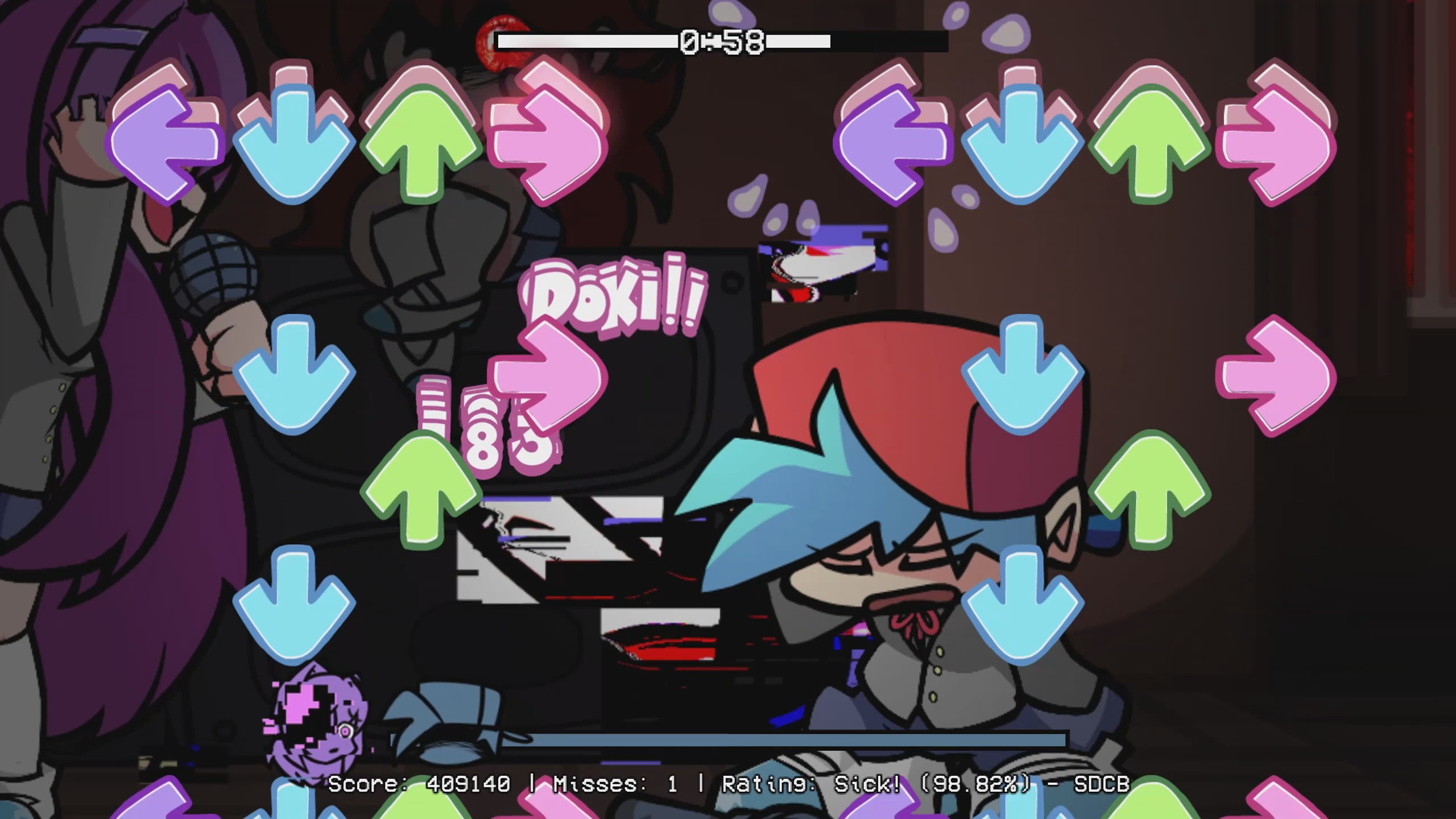 Doki Doki Takeover! BAD ENDING MANIA Mod for Friday Night Funkin' | FNF ...