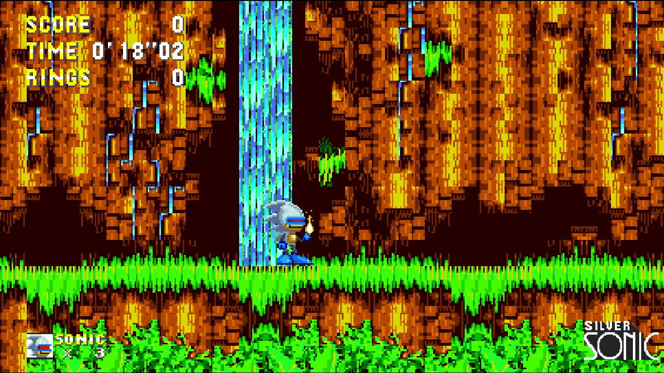 Silver Sonic from Sonic 2 Master System Mod for Sonic 3 A.I.R. | S3AIR Mods