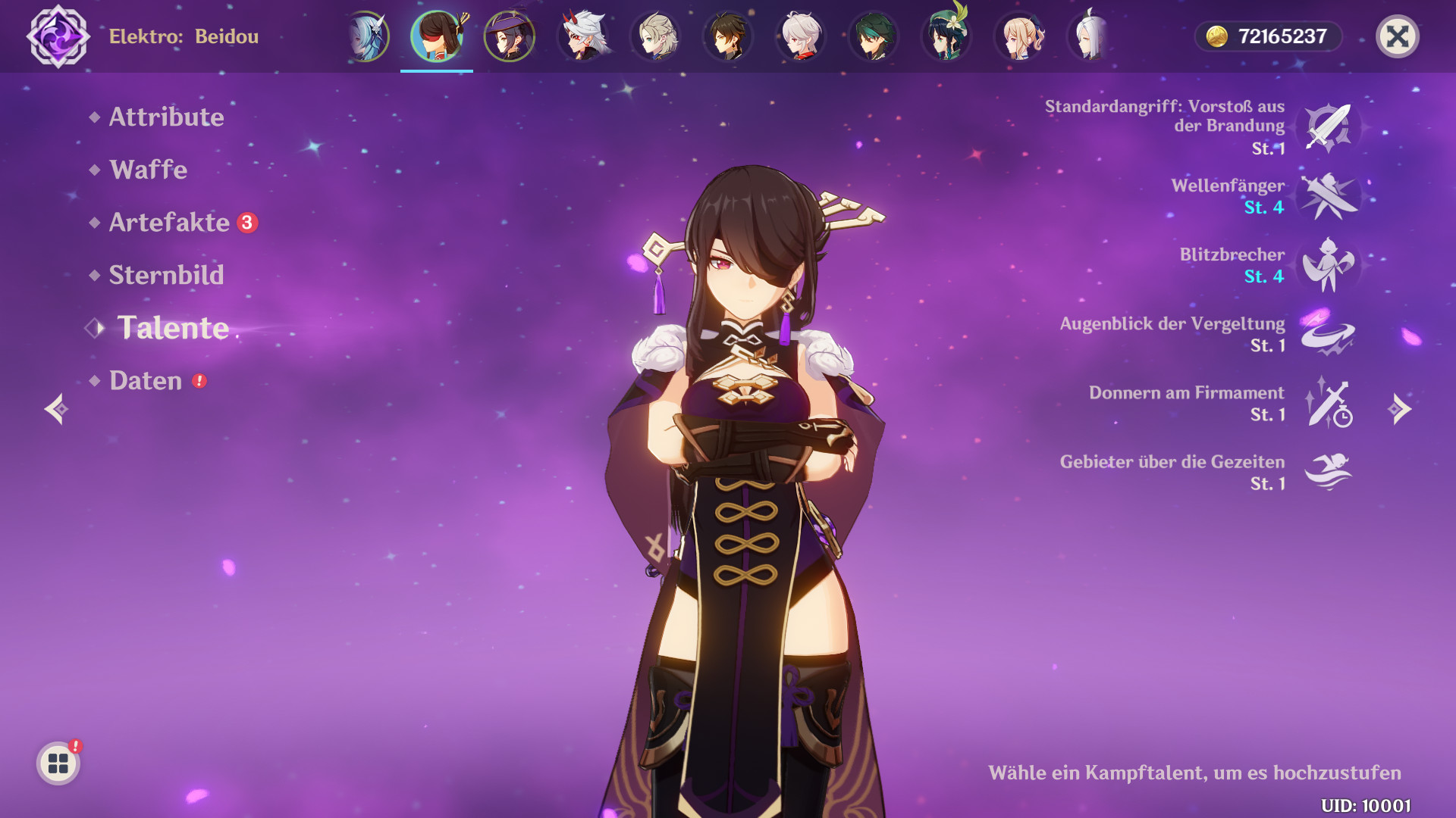 Beidou Final Ascension Skin Mod for Genshin Impact | GI Mods