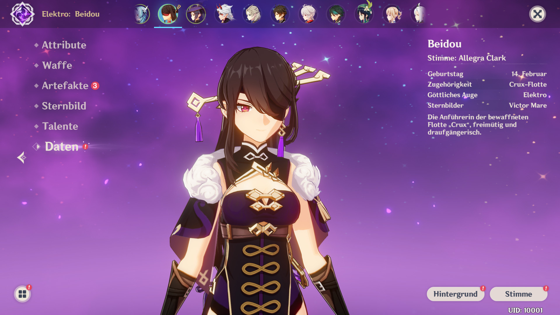 Beidou Final Ascension Skin Mod for Genshin Impact | GI Mods