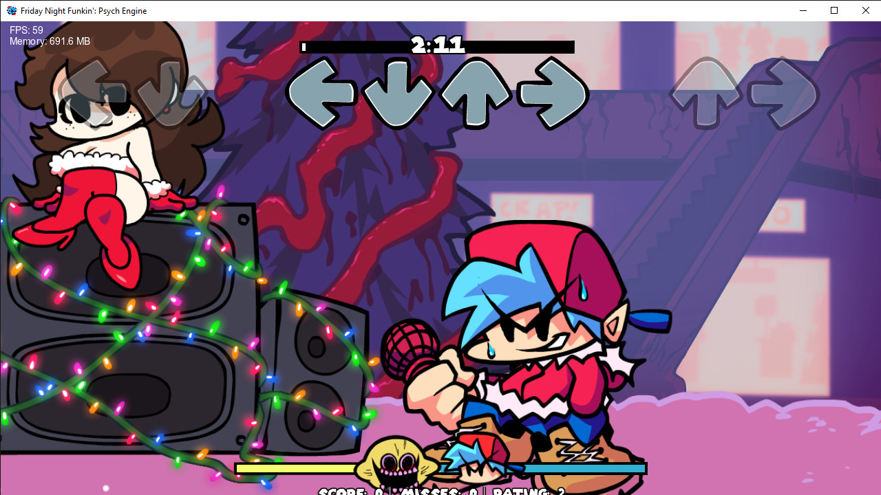 bf zero christmas but with allure colours Mod for Friday Night Funkin ...