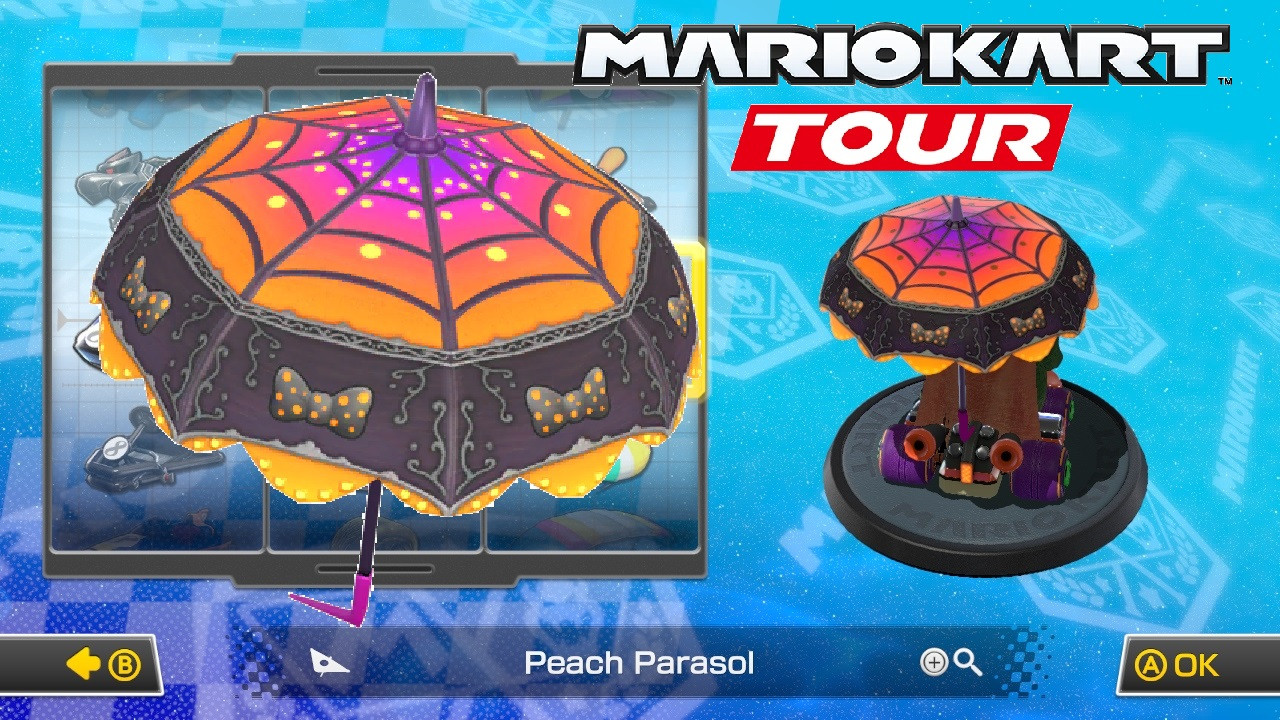 Magic Parasol (from Mario kart tour) Mod for Mario Kart 8 | MK8 Mods