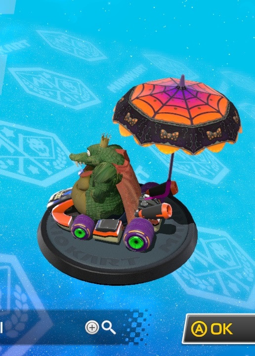Magic Parasol (from Mario kart tour) Mod for Mario Kart 8 | MK8 Mods